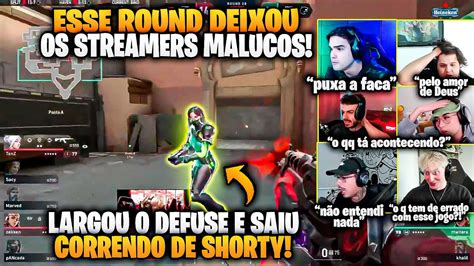 REAÇÃO DOS STREAMERS AO QCK LARGANDO O DEFUSE E INDO ATRÁS DO TENZ DE