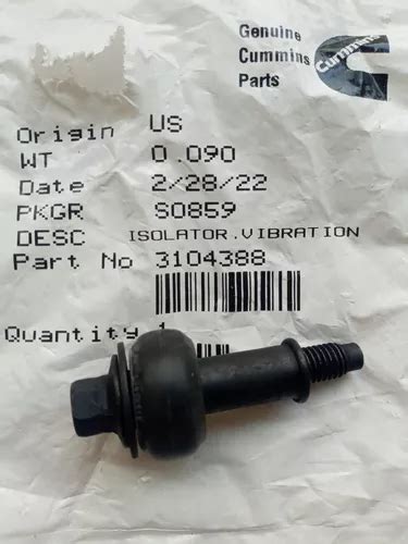 Tornillo Tapa De Punterías Motor Cummins Isx 3104388 485 en Toluca