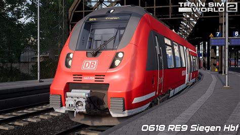 Re Siegen Hbf Schnellfahrstrecke K Ln Aachen Br Train