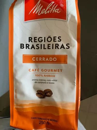 Kit 3un Café Regiões Brasileiras Cerrado Melitta 250g Frete grátis