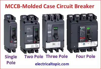 Types Of Moulded Case Circuit Breaker Mccb And Their Functions