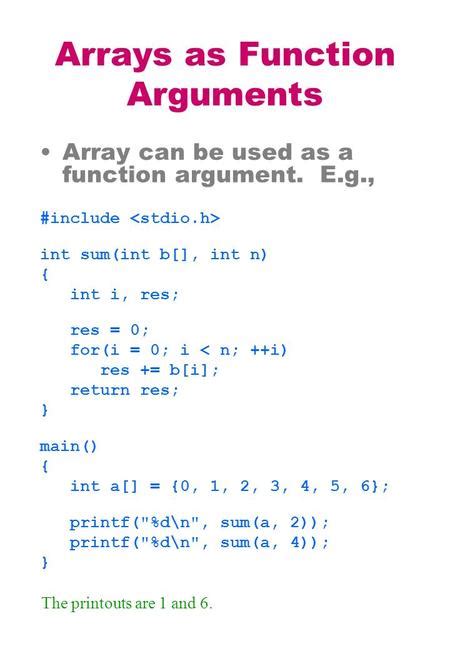 lecture 5 arrays ppt download