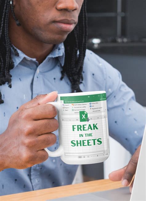 Freak In The Sheets Mug Excel Spreadsheet Humor Accountant Gift Cpa