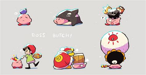 Kirby King Dedede Adeleine Dark Matter Zero And 4 More Kirby And 1 More Drawn By Rariatto