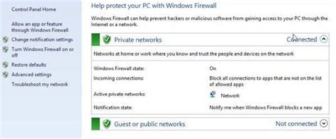 Adjust Windows 10 Firewall Rules Settings