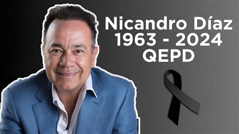 Muere Nicandro Díaz famoso productor tras sufrir un aparatoso