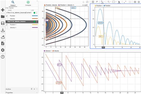 view and analyze simulation results matlab and simulink