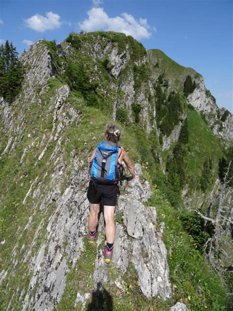 Erst Noch Auf Dem Schmalen Grat Fotos Hikr Org