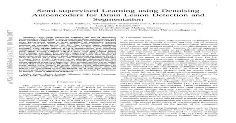 semi supervised learning using denoising autoencoders for conditional random fields and