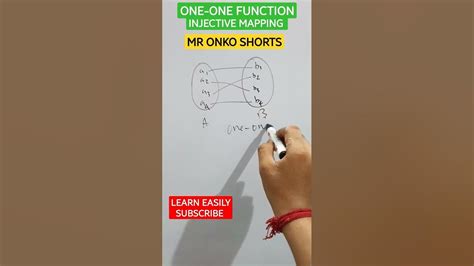 tricks to remember one one function injective mapping shorts functions maths mathematics