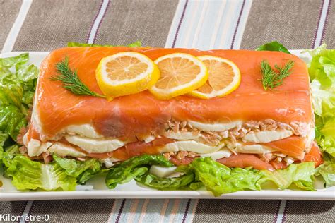 Terrine De Truite Fum E Au Saumon Et La Mozzarella Kilom Tre