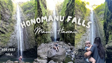 The Hidden Honomanu Falls Trail Secret Waterfall Maui Hawaii