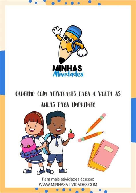 Atividades De Volta S Aulas Para Imprimir