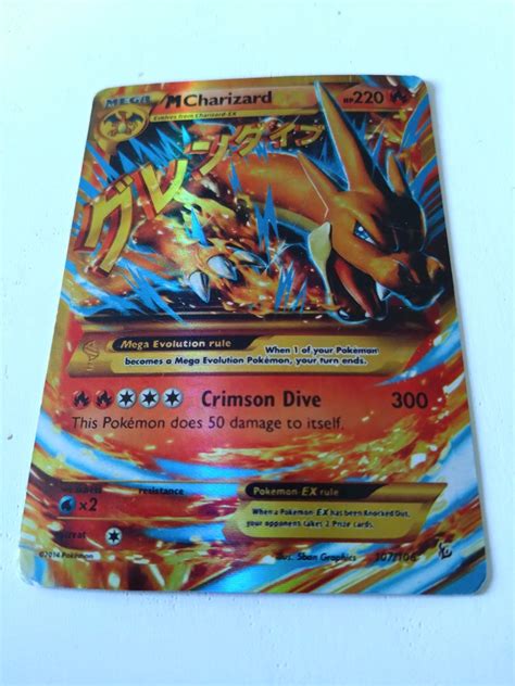 Se produkter som liknar Pokémon mega Charizard ex på Tradera 635230073