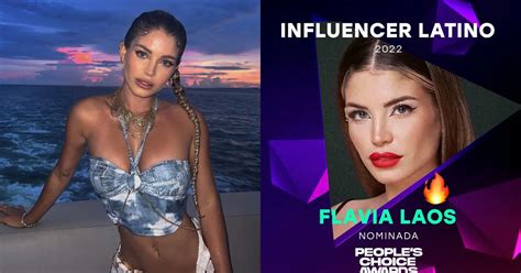 Flavia Laos Es Nominada A Los Peoples Choice Awards 2022 En La