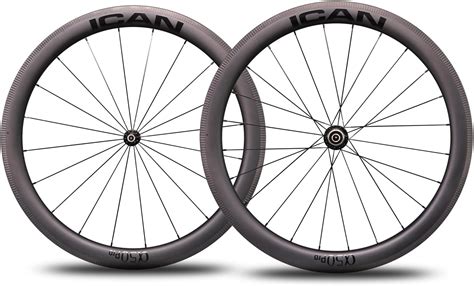 ICAN Alpha 50 Pro 1502g Ruote Da Corsa In Carbonio Per Copertoncino
