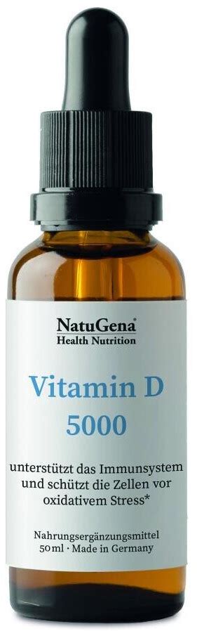 NatuGena Vitamin D 5000 Tropfen 50ml Ab 19 69 Preisvergleich Bei