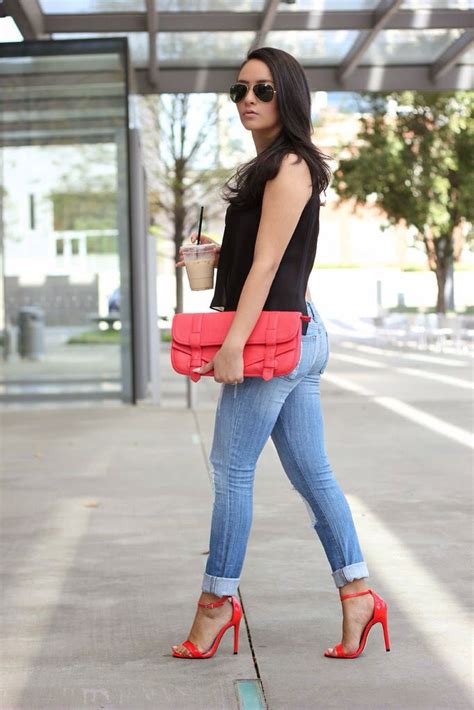 Maytedoll Womens Fashion Casual Jeans Casual Chic Casual Outfits