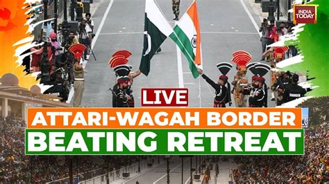 Watch Beating Retreat Ceremony Attari Wagah Border Beating Retreat
