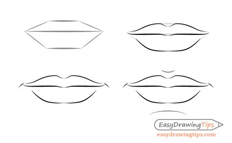 How To Draw Lips Easy Askworksheet