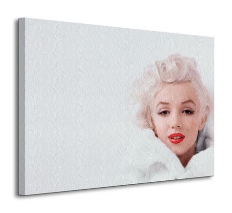 Marilyn Monroe White obraz na płótnie sklep Nice Wall