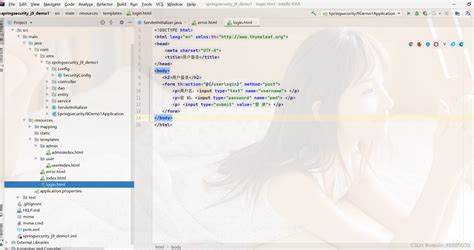 springsecurity超详解 实战 springboot security mysql 附源码 基于springboot和springsecurity项目代码 csdn博客