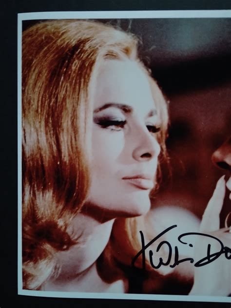 James Bond 007 You Only Live Twice Karin Dor Helga Brandt Autograph Photo With Coa