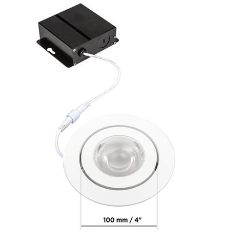 Luminaire encastré à éclairage vers le bas de 6 po et 75 W par Luminus