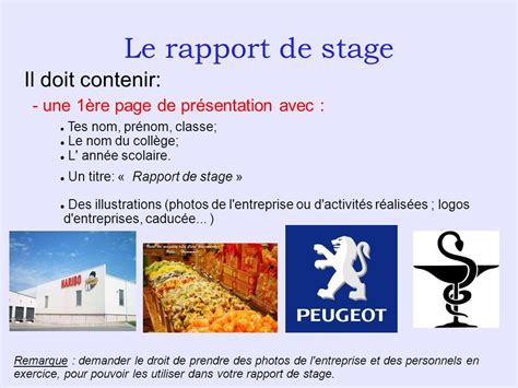 Exemple De Diapo Oral De Stage Le Meilleur Exemple