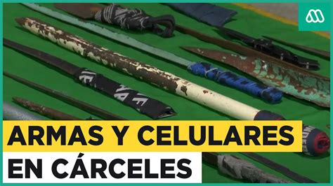 Allanamiento en cárceles Incautan armas y celulares YouTube