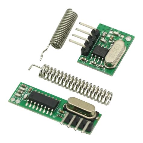 Pcs Mhz Rf Receiver And Transmitter Module Mhz Remote Controls
