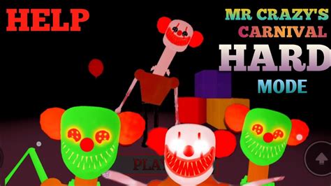 Roblox MR CRAZY S CARNIVAL SCARY OBBY WALKTHROUGH AND ALL