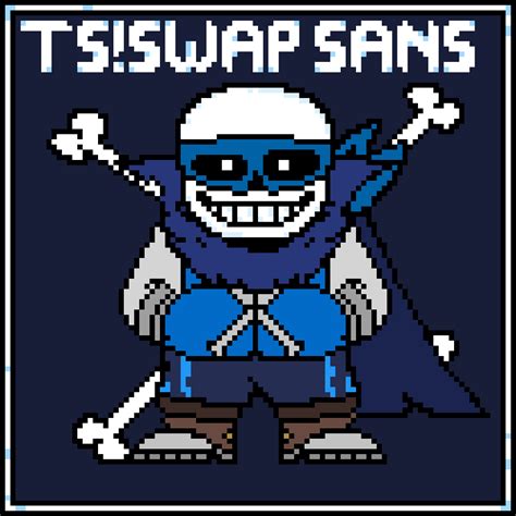 Pixilart Ts Swap Sans By Glitched Artist