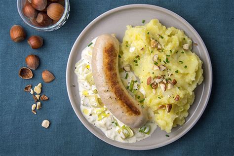 Boudins blancs aux noisettes et à la crème A Vos Assiettes Recettes