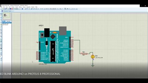 stm32 simulation in proteus with stm32cubeide led blink tutorial