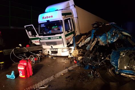 Śmiertelny wypadek na autostradzie A1 niedaleko węzła Brzeziny