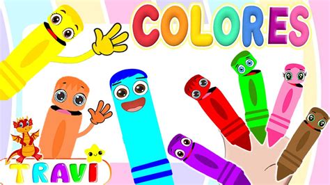 10 Colores Familia Dedo Canciones Infantiles Aprende Los Colores