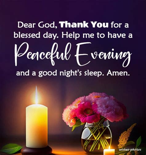 Good Evening Prayer Messages For Loved Ones 2024