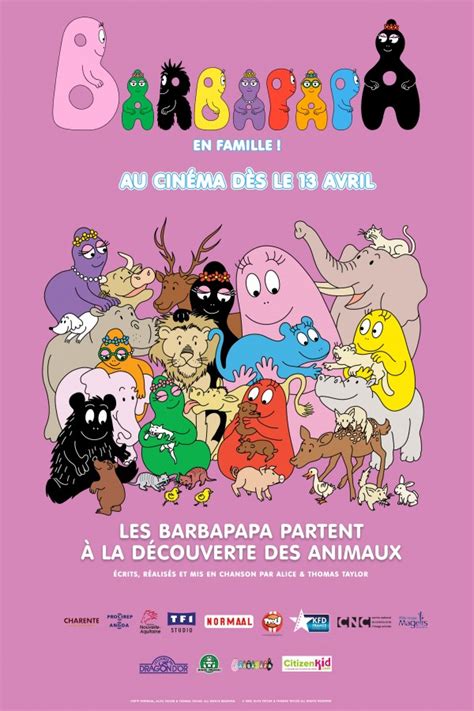 Les Barbapapa partent à la rencontre des animaux séances à Paris et