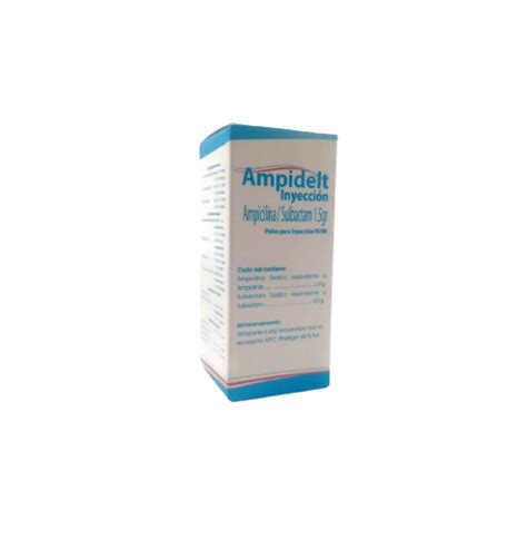 AMPIDELT AMPICILINA SULBAC AMPOLLA X 1 5 GR Punto Medical