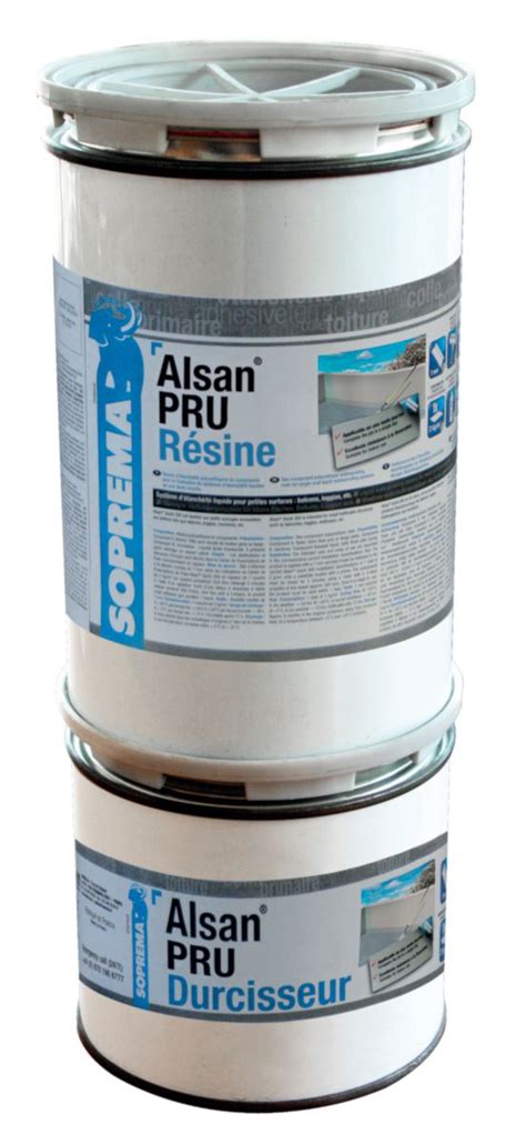 ALSAN Primaire PRU Bidon De 1 Kg Soprema SOPREMA