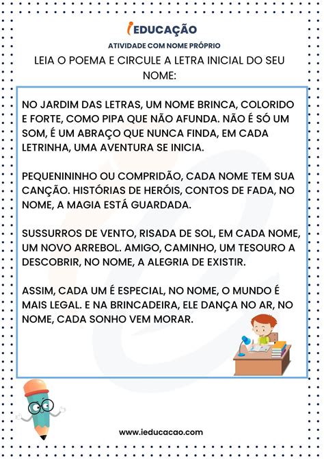 Atividades Nome Pr Prio Para Alfabetiza O