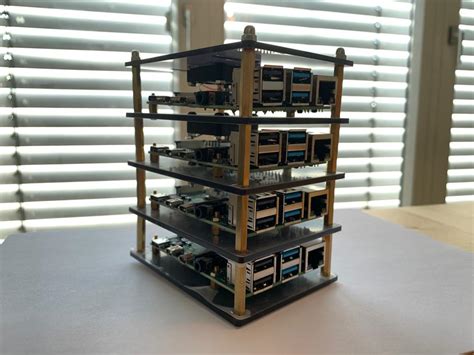 Raspberry Pi 4 Cluster 16 Kerne Und 16GB RAM Pi Cluster Make Me A