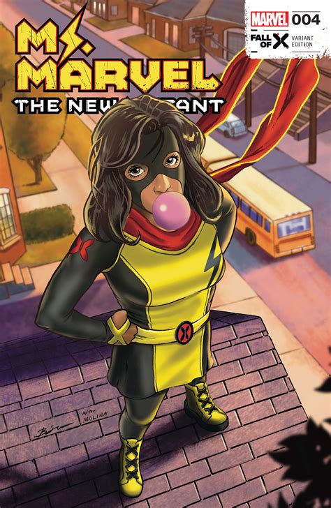 Ms Marvel The New Mutant 2023 4 Variant Comic Issues Marvel
