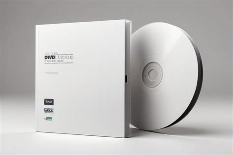 Mockup De La Portada Del Dvd Foto Premium