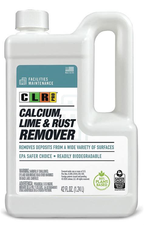 Clr Pro Jug Oz Container Size Calcium Lime And Rust Remover