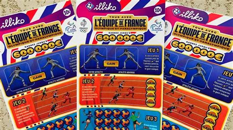 Nouveau Ticket Fdj Tous Avec L Quipe De France Olympique Et