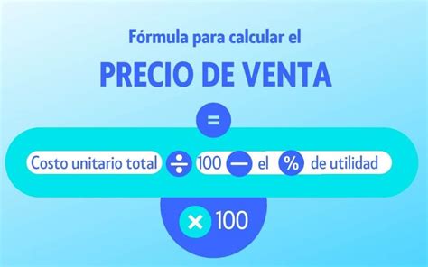 Cómo calcular el precio de venta Formula y Guía