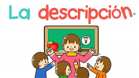 La descripción L M Español Primer grado YouTube
