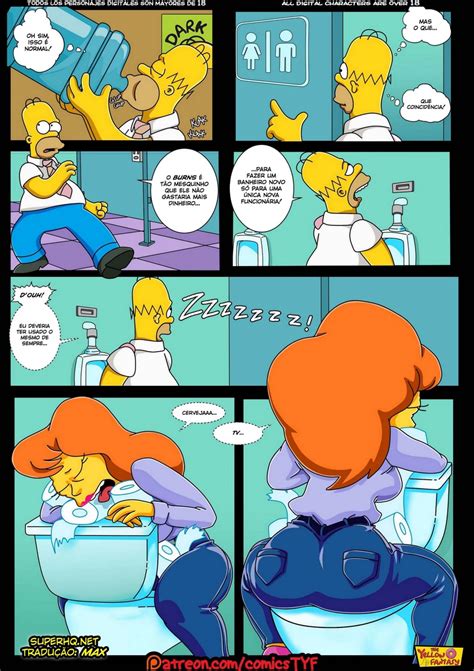 The Yellow Fantasy Amor Radioactivo Simpsons Simpsons Pornô